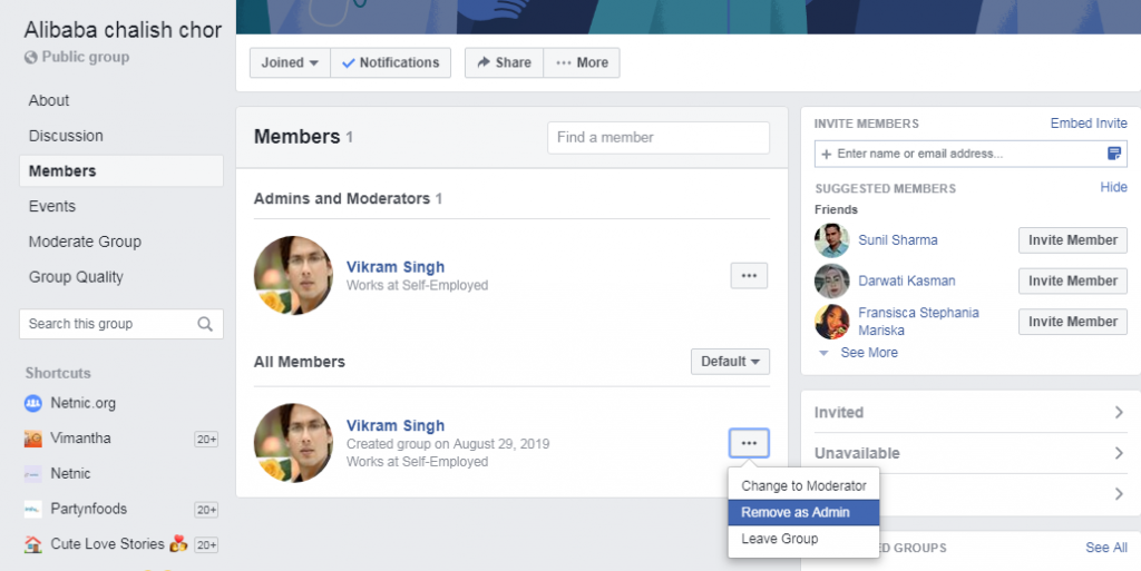 how to delete a facebook group - Computer and Internet