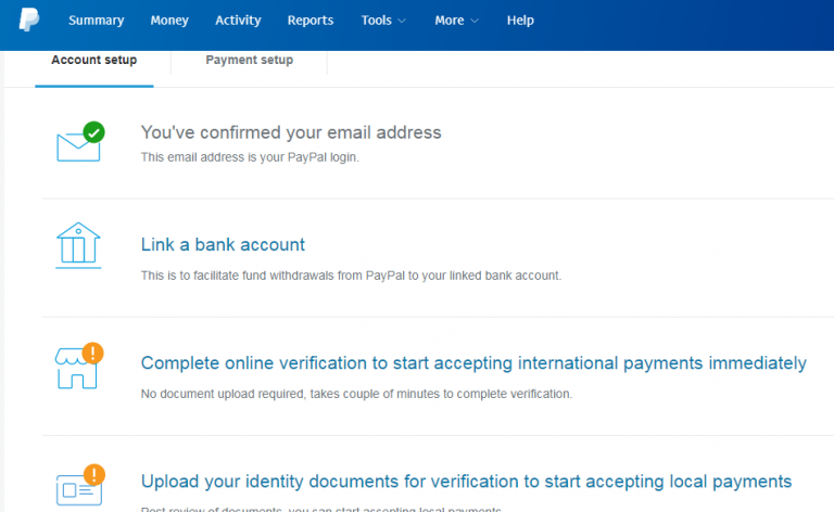 how to create a paypal account - Computer and Internet